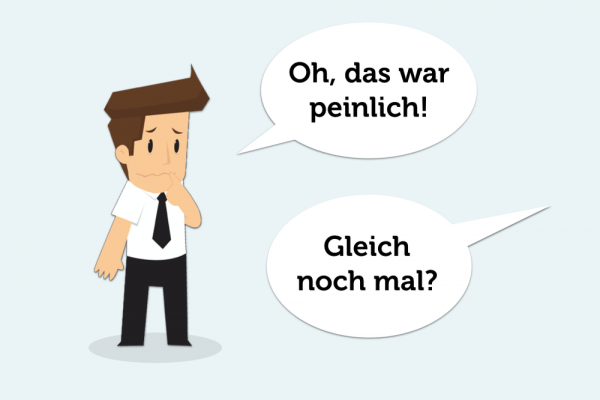 Peinlichkeiten parieren: Raus aus dem Fettnapf!