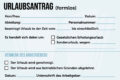 Urlaubsantrag: kostenlose Vorlage + Regeln und Fristen