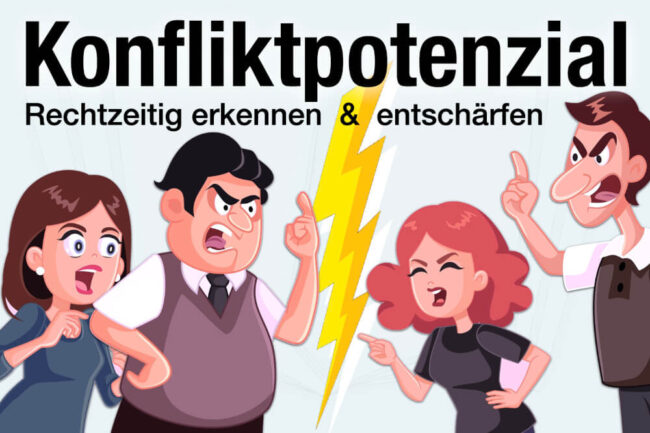 9 Eskalationsstufen nach Glasl: Beispiele und Lösungen