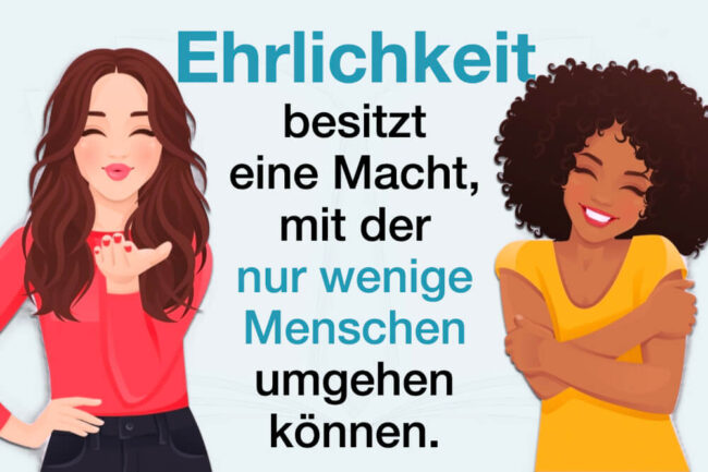 Sprüche über Ehrlichkeit: Die 85 schönsten und besten