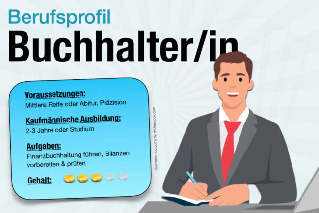 Buchhalter/in werden: Voraussetzungen, Gehalt, Ausbildung