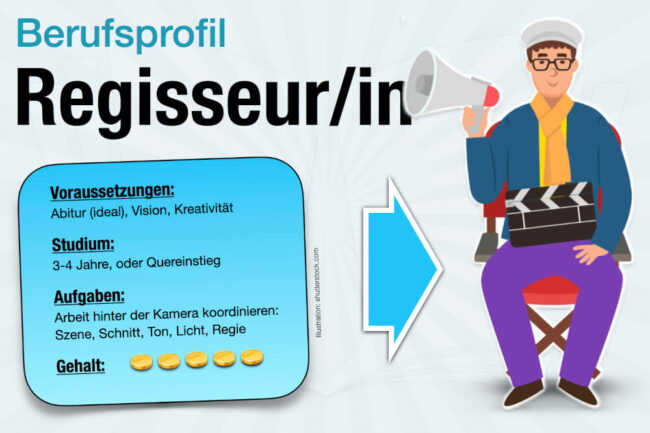 Regisseur werden: Studium, Aufgaben & Gehalt